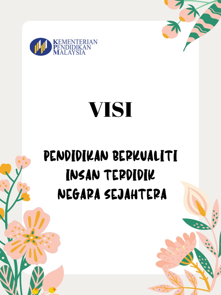 Visi Dan Misi KPM | PDF