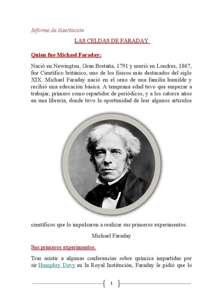 Celdas de Faraday | PDF