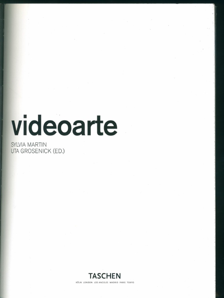 (Sylvia Martin) Videoarte | PDF