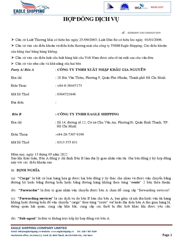 Service Contract | PDF