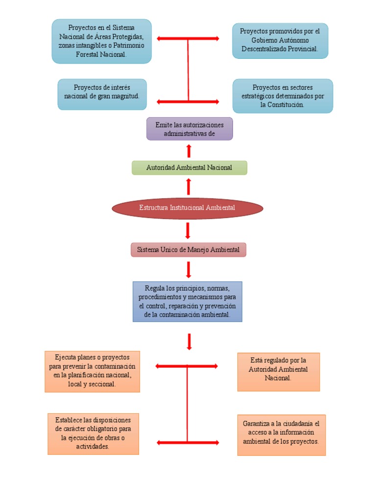 Estructura Institucional Ambiental | PDF