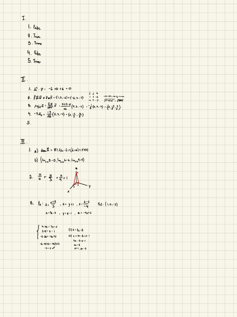 Math 22 Unit 4 Reviewer - Chan | PDF