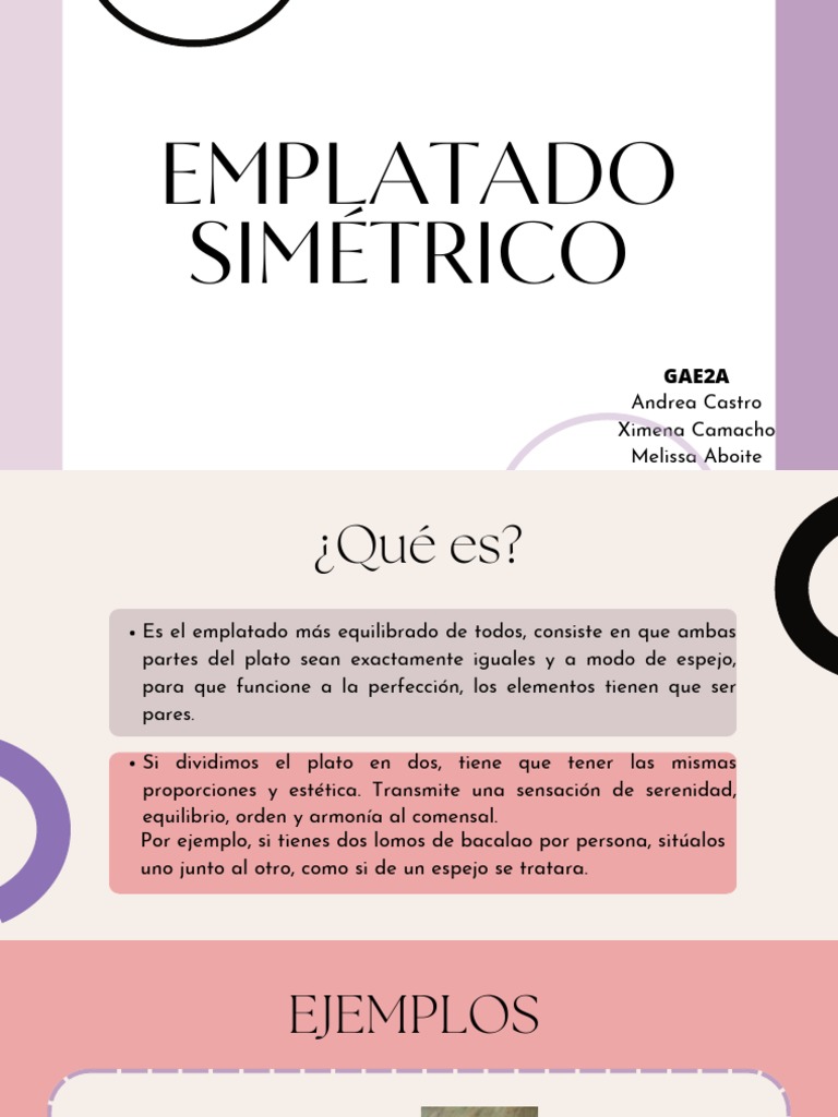 Emplatado Simétrico: Guía y Ejemplos | PDF