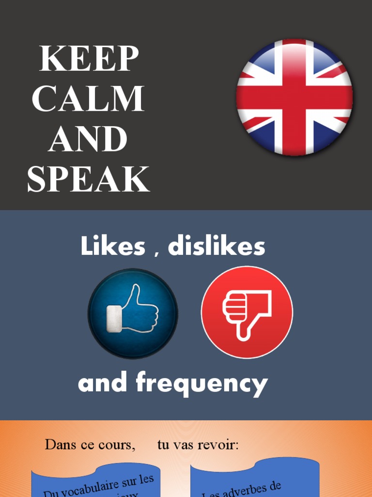 How To Express Likes-And-Dislikes in French | PDF