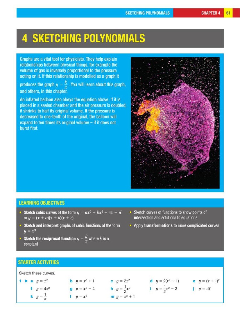 Chapter 4 FPM Sketching Polynomials | PDF