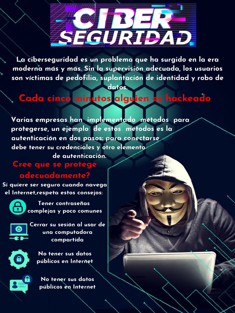CARTEL ciber seguridad | PDF