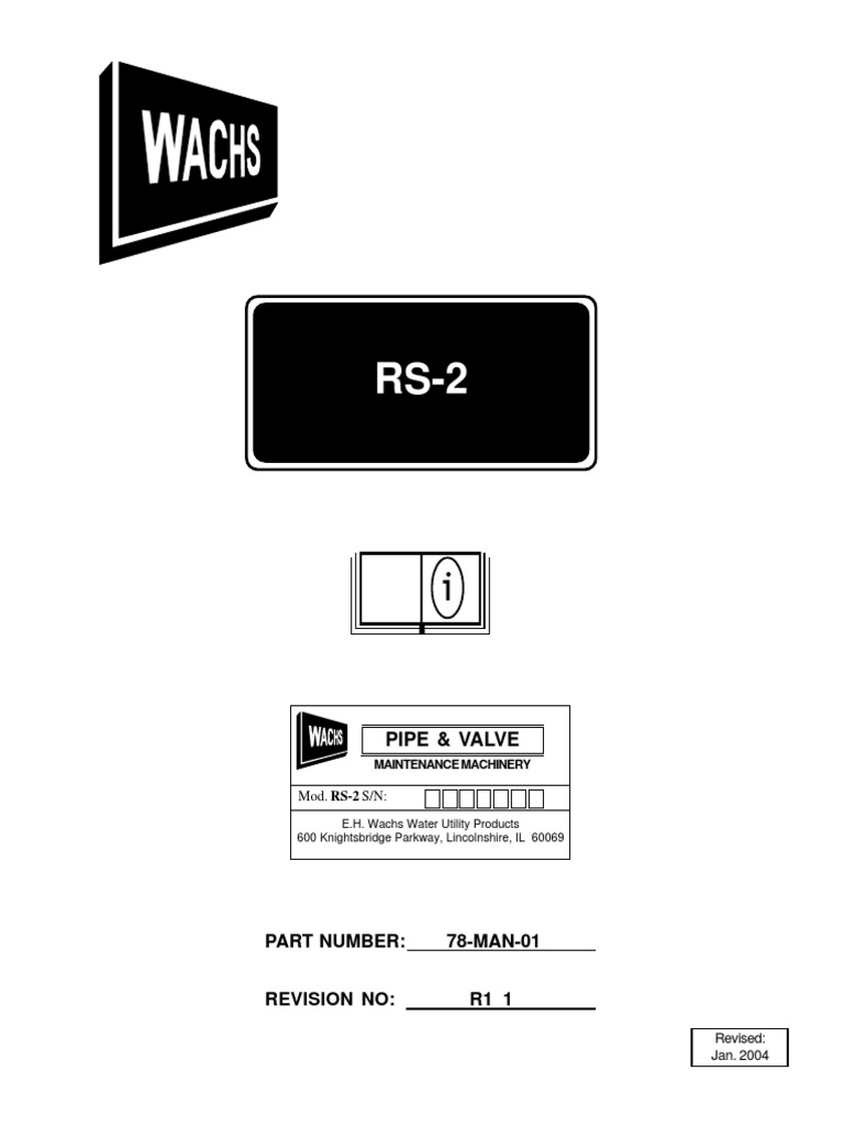 RS2 Rising Stem Valve Operator Manual | PDF
