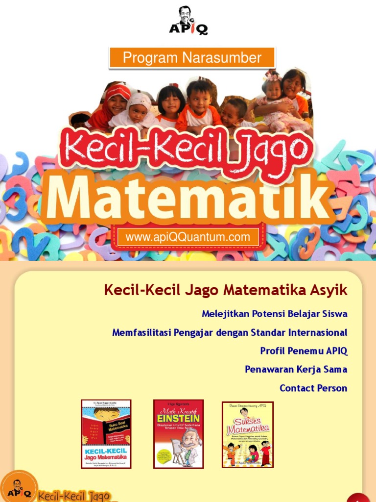 Nara Sumber - 2 - Hari - APIQ - Jago Matematika | PDF