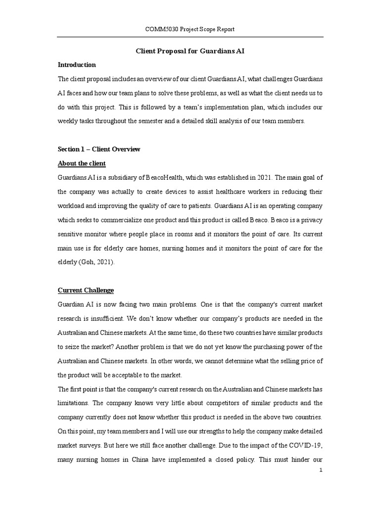 Guardians AI Market Strategy Plan | PDF | Data Analysis | Market ...