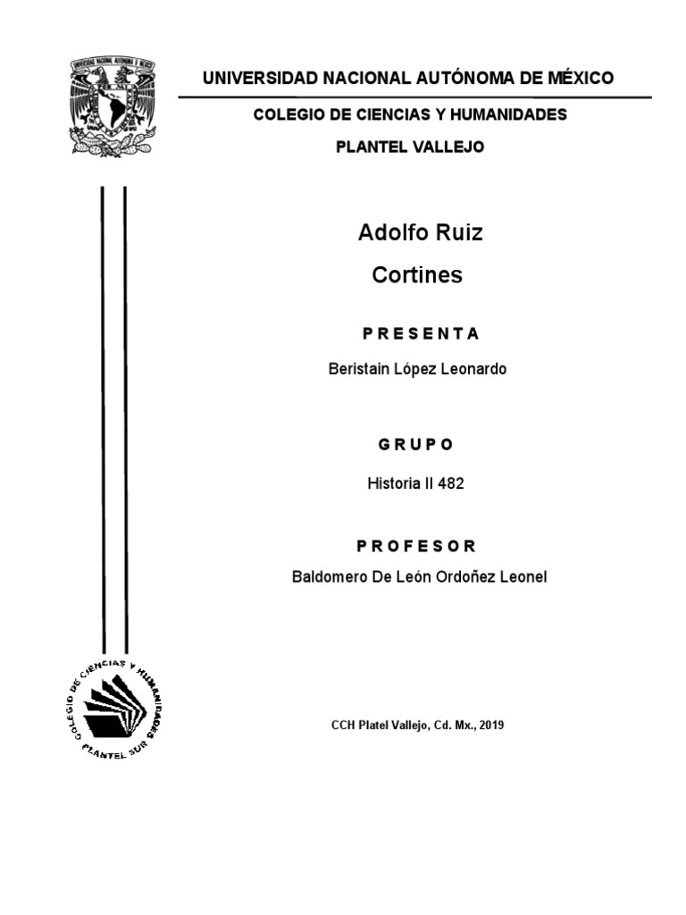 Adolfo Ruiz Cortines | PDF