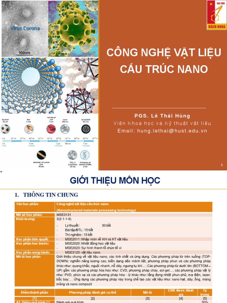 - Công Nghệ Vật Liệu Nano | PDF