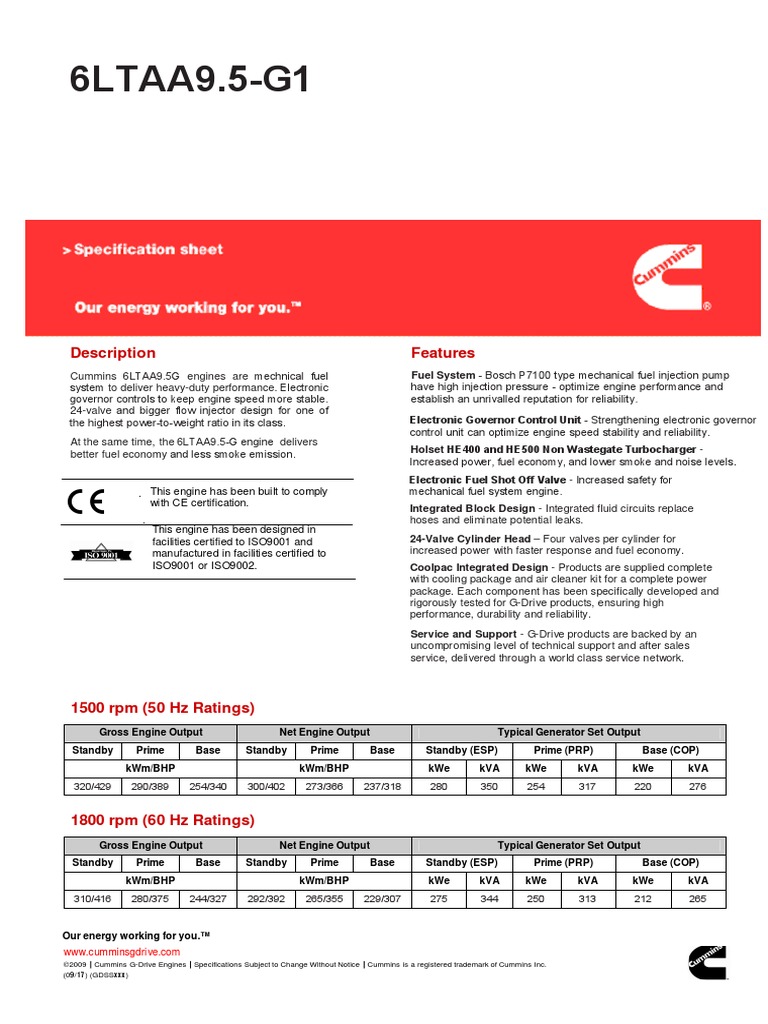 6LTAA9.5-G1: Description Features | PDF