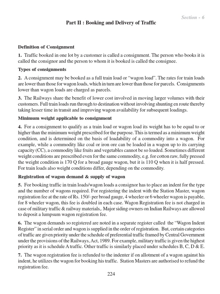 Sem 1 Chap 6 B | PDF | Rail Transport | Train