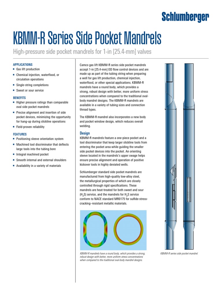 KBMM R Side Pocket Mandrel PS | PDF