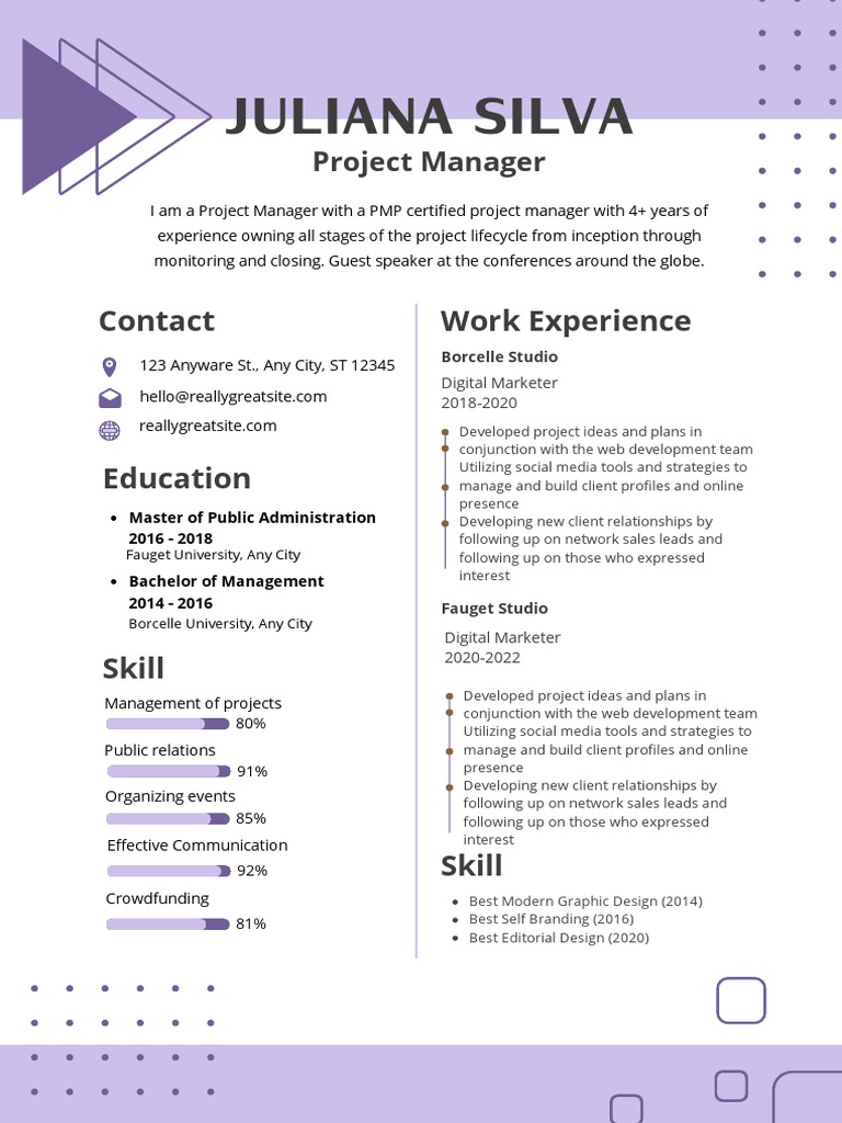 CV Template | PDF