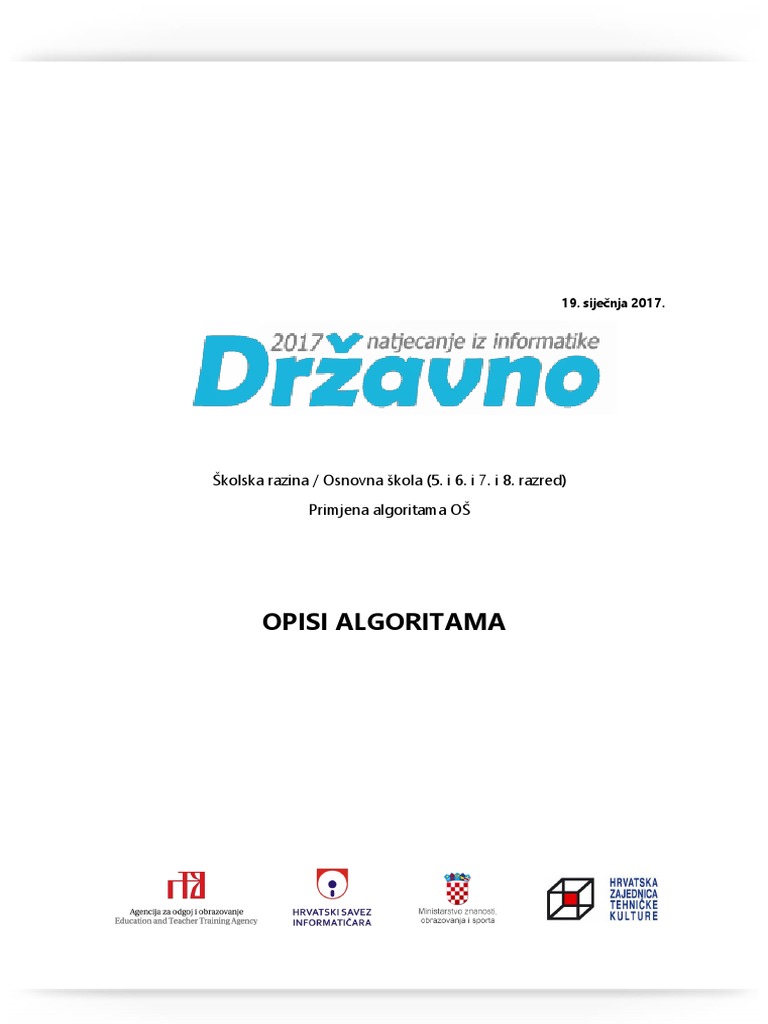 Opisi Algoritama | PDF