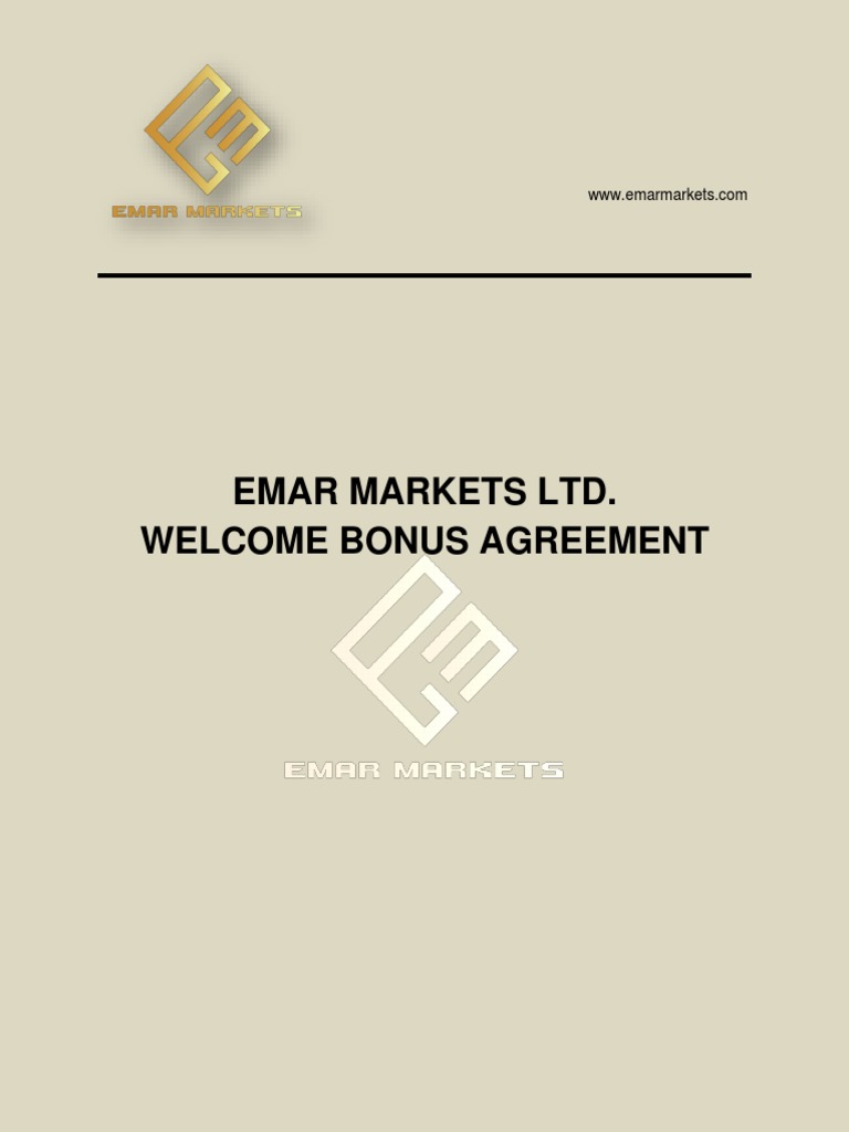 Emar Markets $50 Welcome Bonus Details | PDF | Finance & Money ...