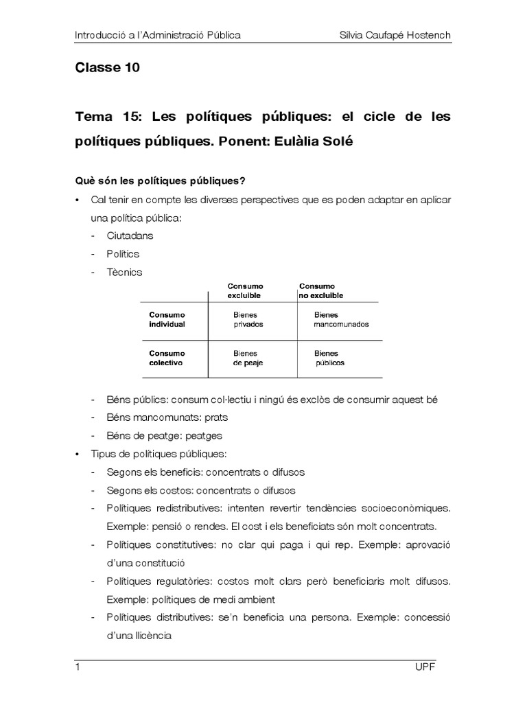 POLITIQUES PUBLIQUES GUIO Classe-107 | PDF