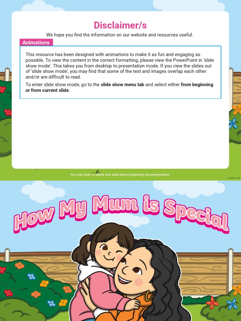 T T 5307 How My Mum Is Special Powerpoint - Ver - 4 | PDF