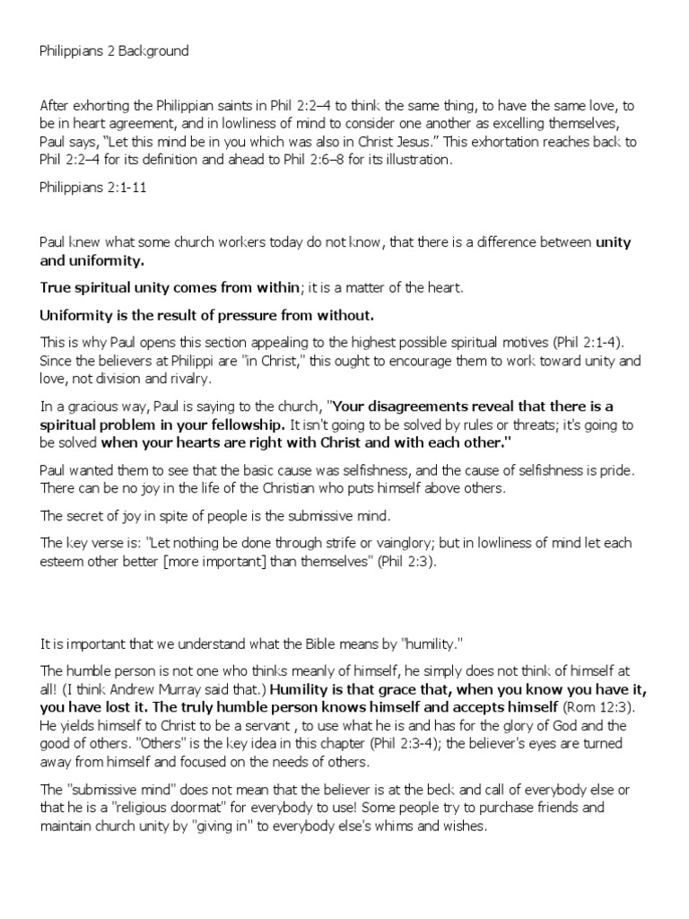 Philippians 2 background | PDF