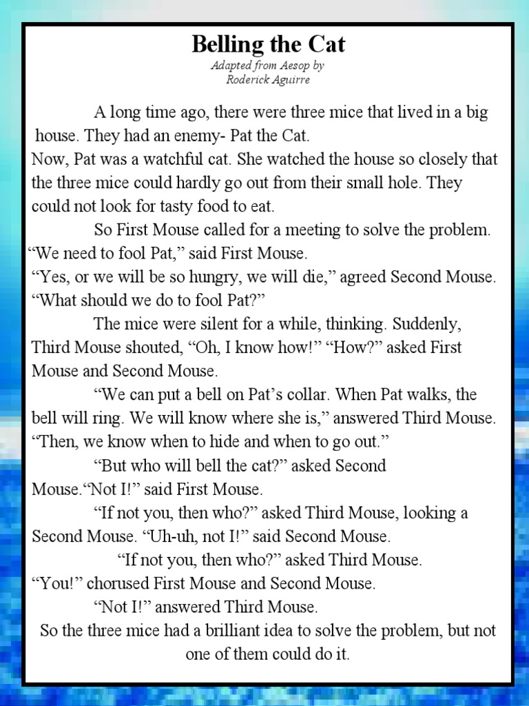 belling the cat | PDF