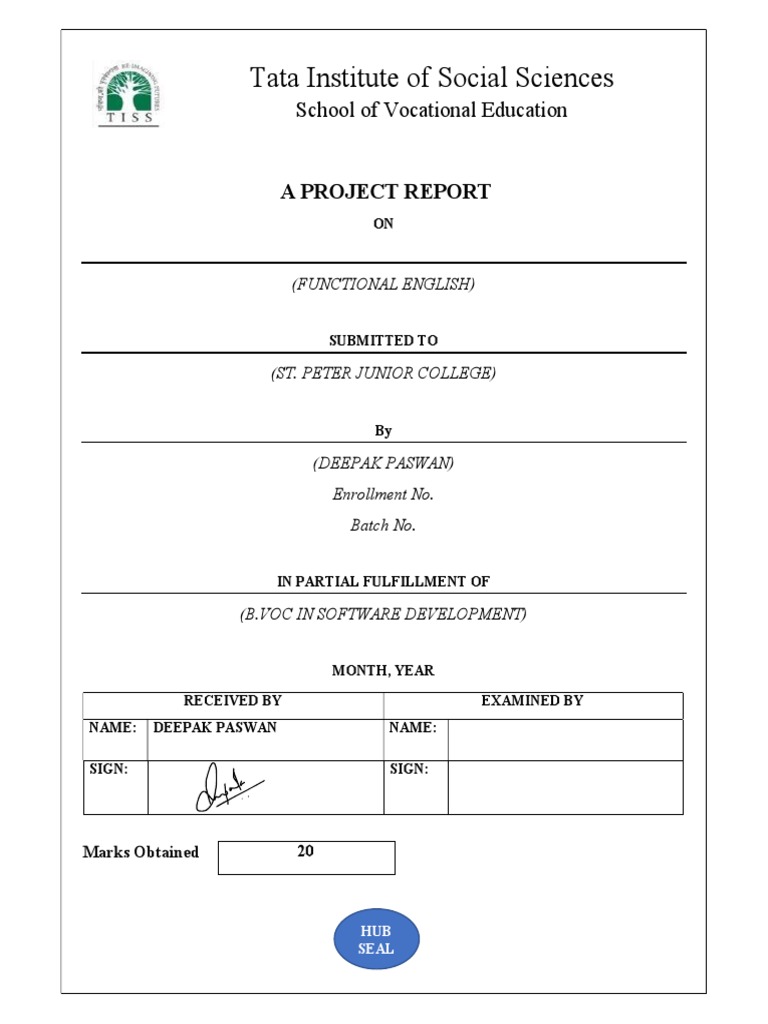 Functional English Assignment | PDF