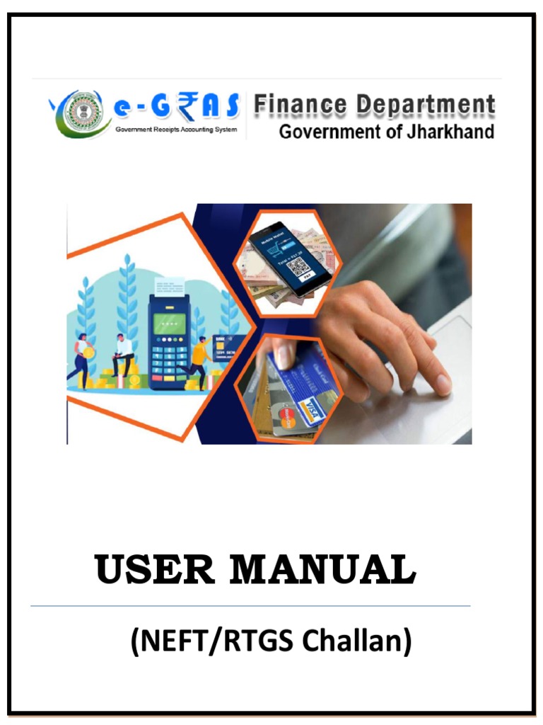 Manual For NEFT RTGS Challan | PDF