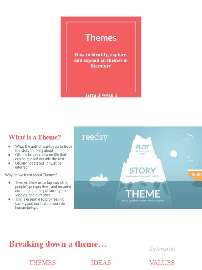 Themes - Identification and Exploration | Download Free PDF | Logic ...