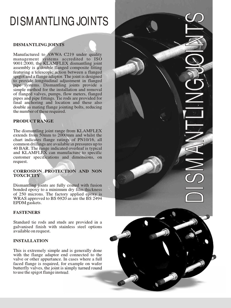 Dismantling Joints | PDF