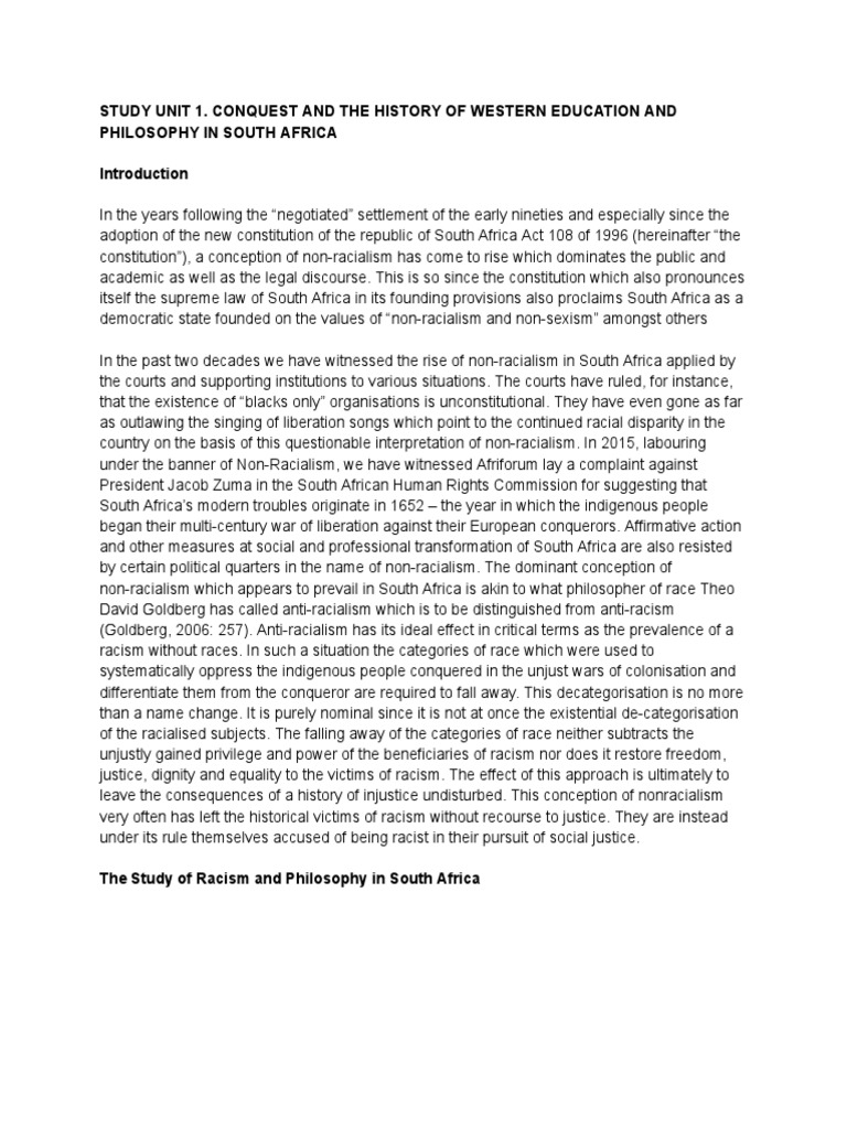 25 Conquest and The History of Western Education and | PDF | Racism | Discrimination & Race ...