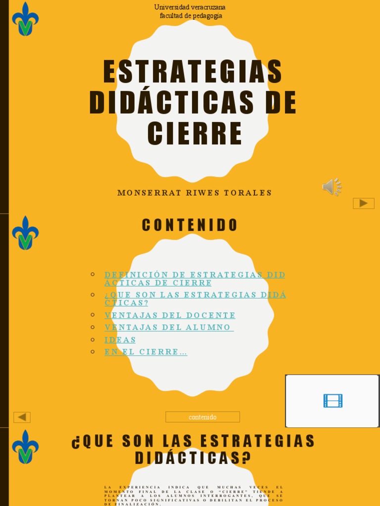 Estrategias DidÃ¡Cticas de Cierre(1) | PDF