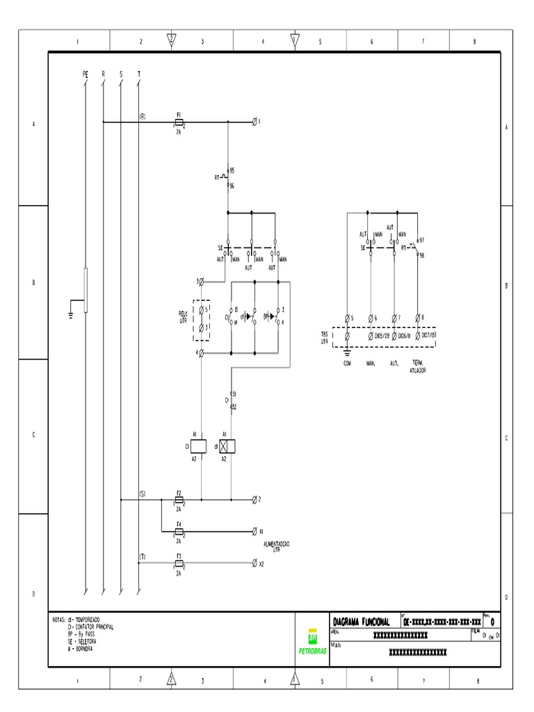 Qc Lufkin Diagrama Funcional Quadro de 04 Fusíveis | PDF
