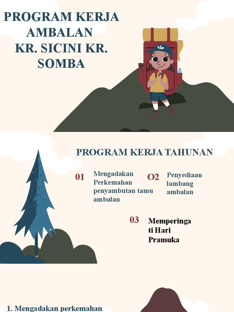 Program Kerja Pramuka | PDF