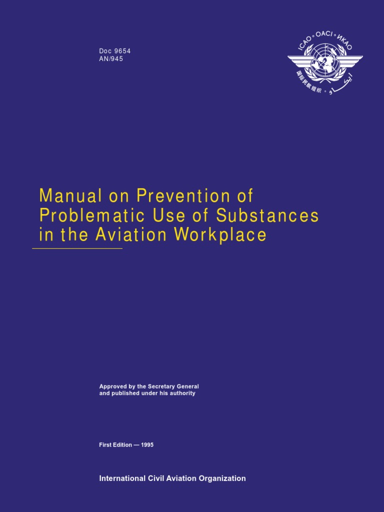 Manual On Prevention of Problematic Use of Substances DOC 9654 | PDF