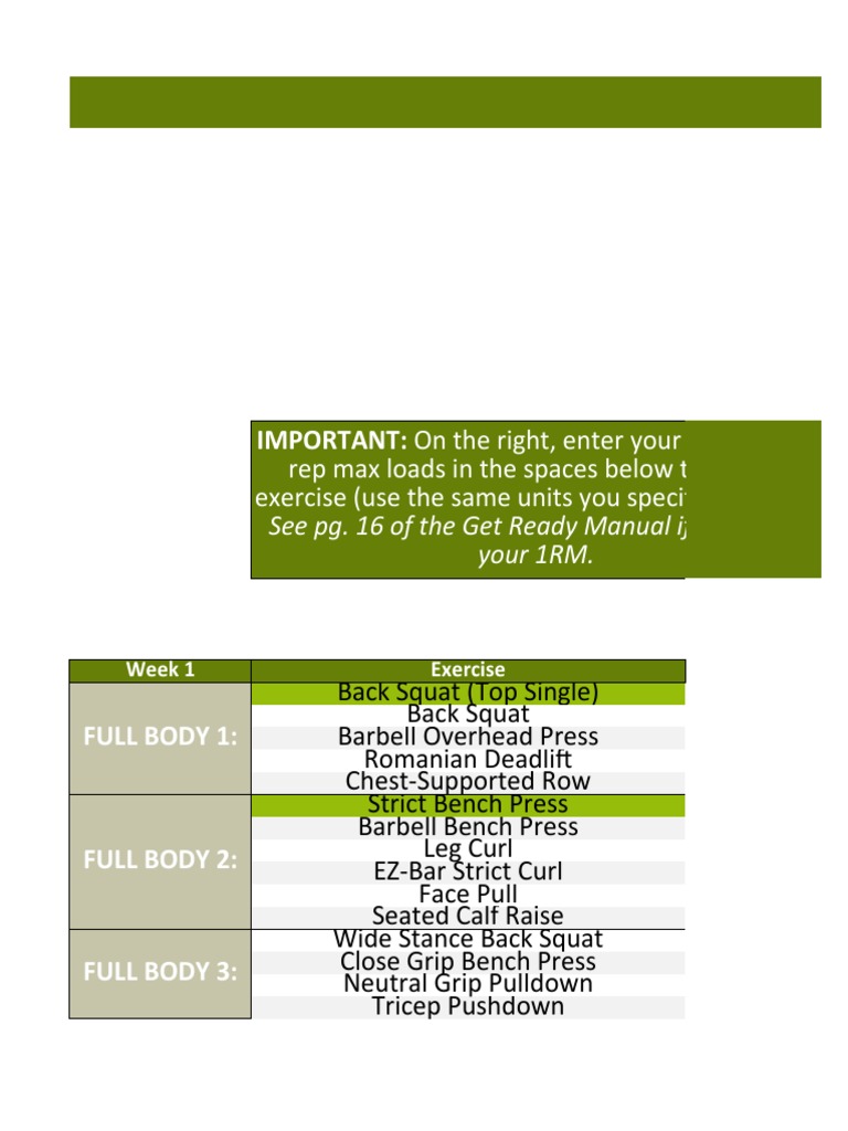 Jeff Nippard's 10-Week Powerbuilding Plan | PDF | Self-Improvement | History