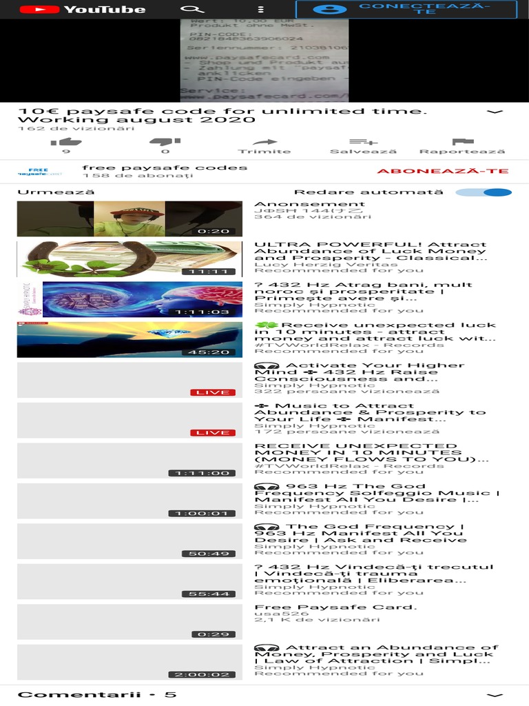 10 Paysafe Code For Unlimited Time. Working August 2020 - YouTube | PDF