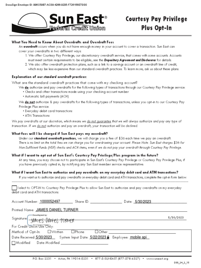 Understanding Overdrafts and Fees | PDF | Overdraft | Business