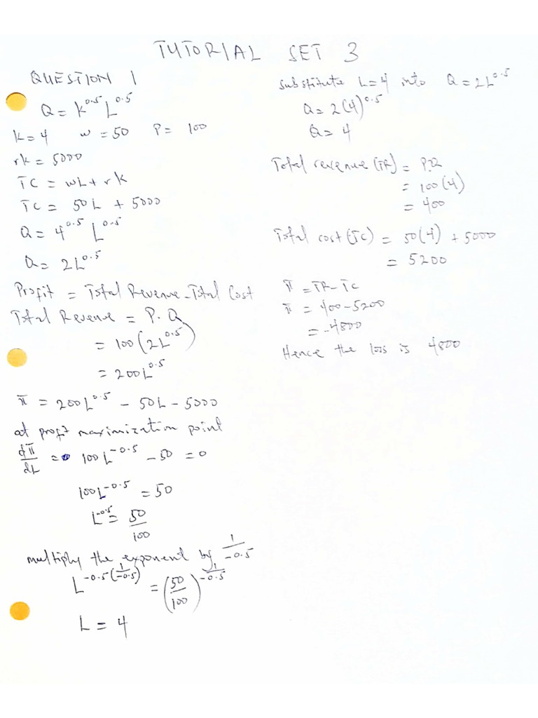Finc 304 Tutorial Set 3 Solution | PDF Finc 304 Tutorial Set 3 Solution | PDF