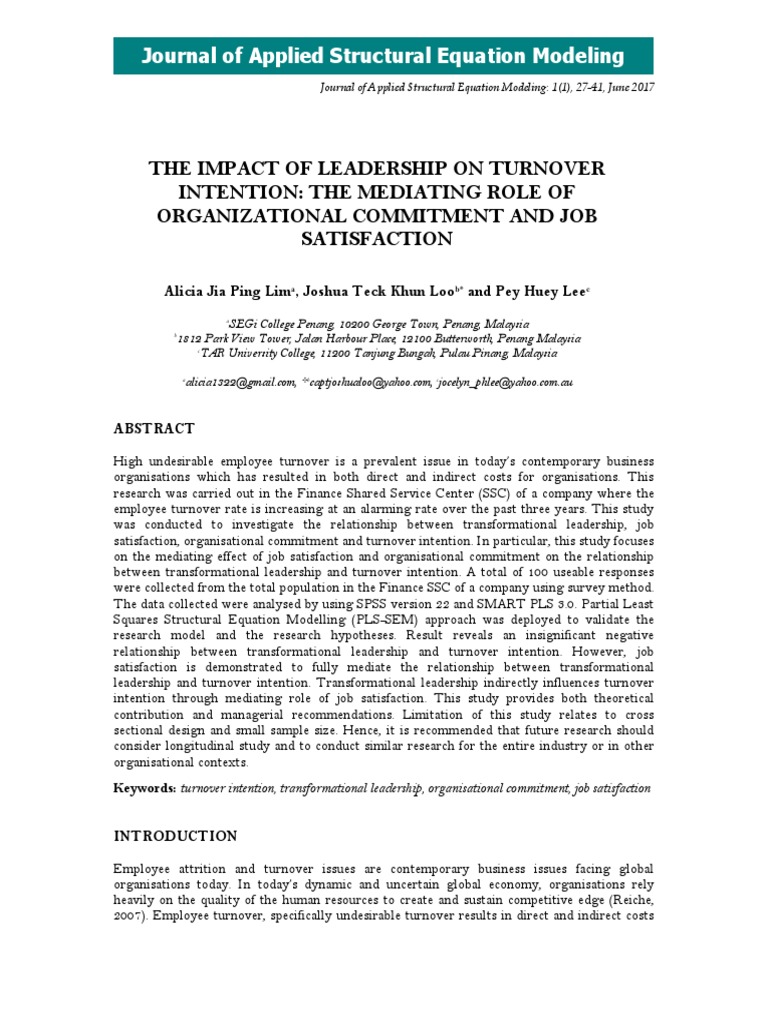 Lim Et Al 2017 Final | PDF | Career & Growth