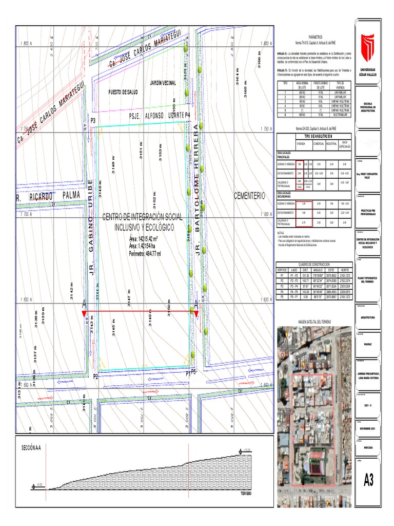 Lamina A3 - Topografia | PDF