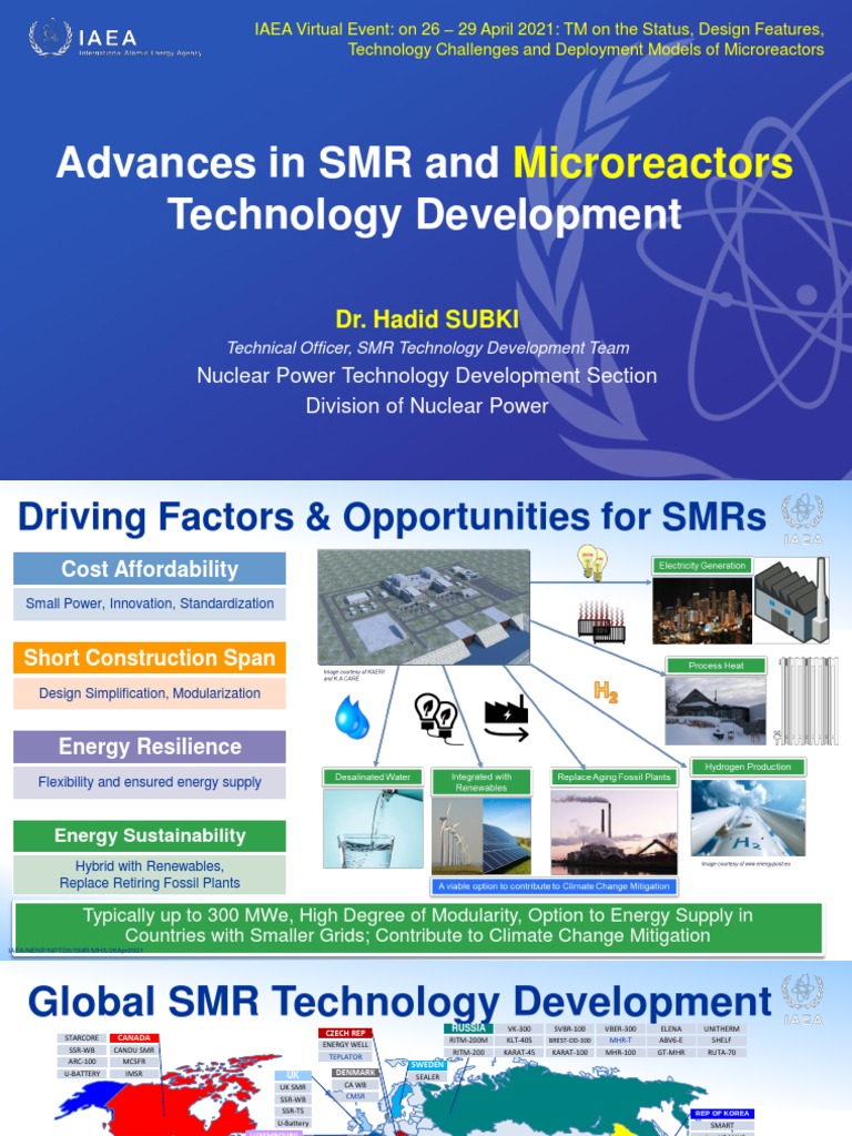 Advances in SMR and Technology Development: Microreactors | PDF