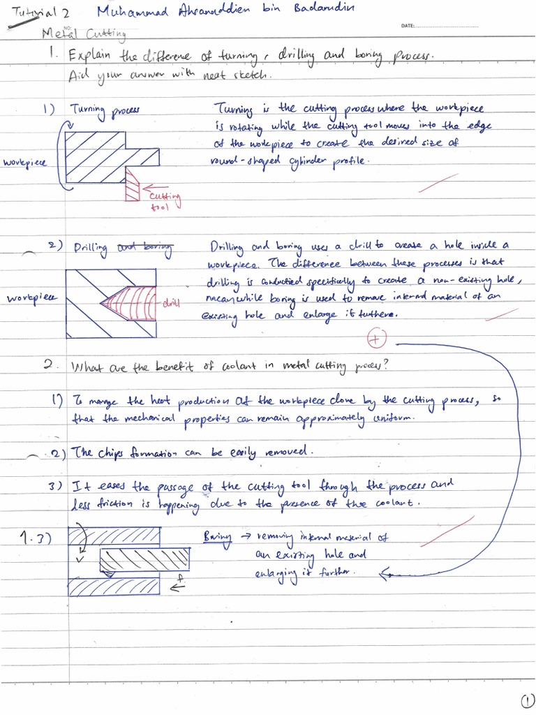 Tutorial Metal Cutting Pdf