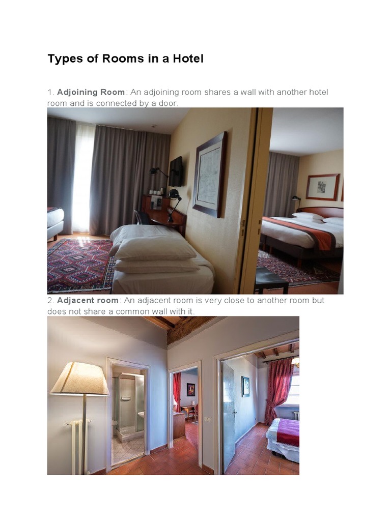 Types of Rooms | PDF