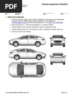 Pre-Delivery Inspection Checklist - New Car | PDF | Technology ...