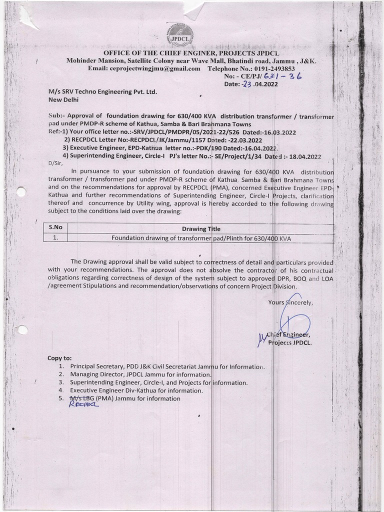 Dtr Foundation Drawing Pdf