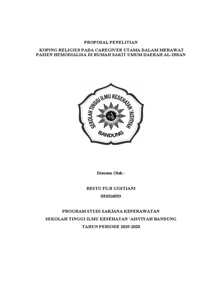Proposal Penelitian Revisi Bab 1 Dan 2 | PDF