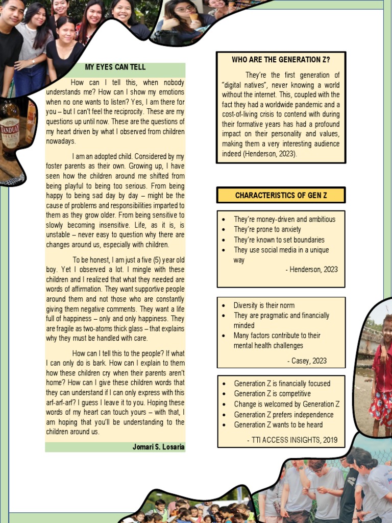 Gen Z Learners | PDF | Cost Of Living | Learning