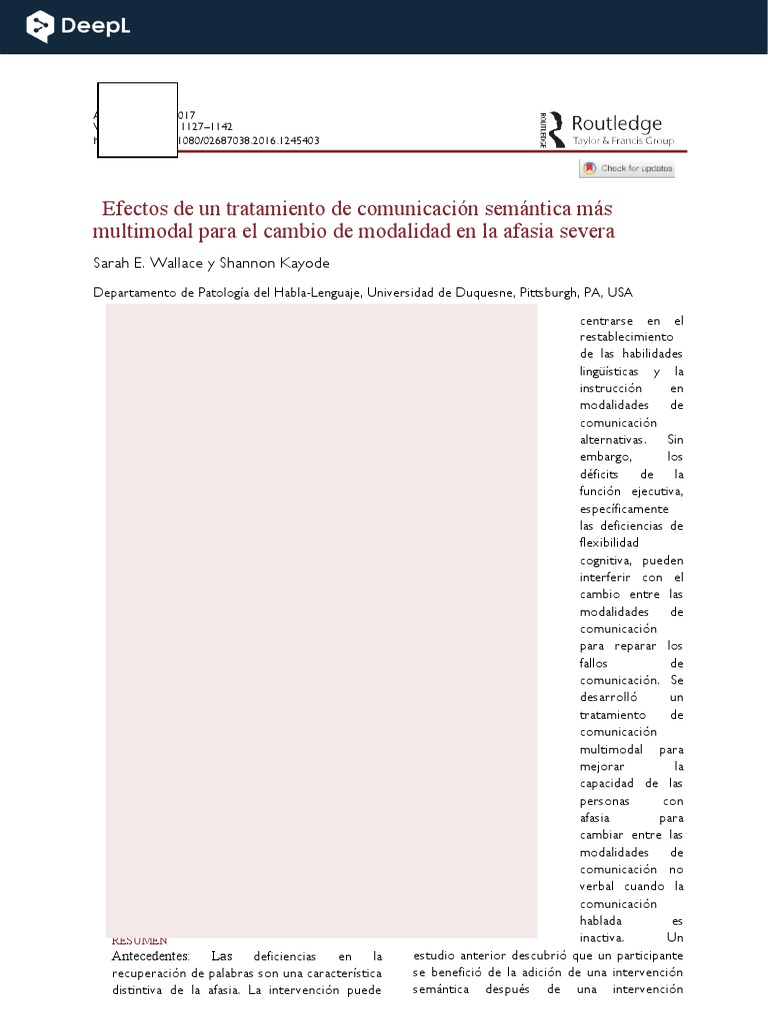 Effects Of A Semantic Plus Multimodal Communication Es Pdf
