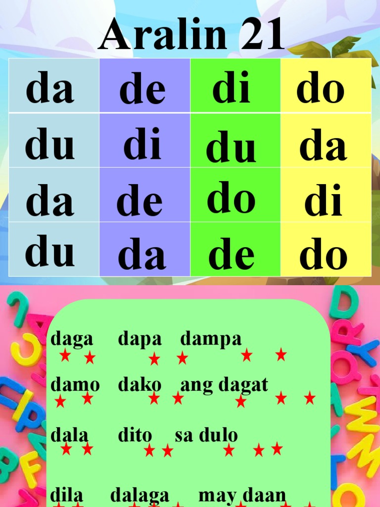 reading-marungko-Aralin-17 | PDF