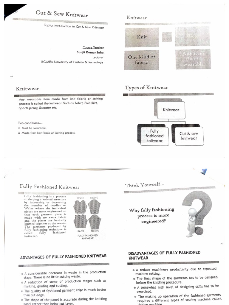 Cut & Sew Knit Wear Sks | PDF